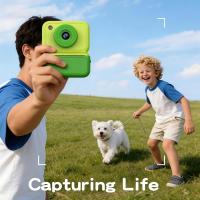 China DLC Kids Instant Print Camera 4800W HD Dual Camera 1080P Video  Photo Printing Anti Glare Screen Silicone Case for   Gift for sale