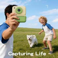 China DLC Kids Instant Print Camera 4800W HD Dual Camera 1080P Video One Click Photo Printing Anti Glare Screen Silicone Case for Kids for sale