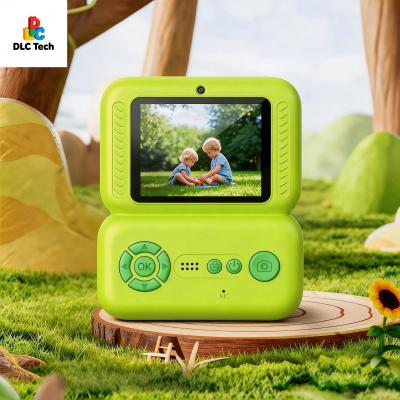 China DLC Kids Instant Print Camera 4800W HD Dual Camera 1080P Video Multifunctional Games Music One  Eye Friendly Screen for Children for sale
