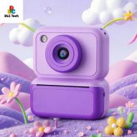 China DLC Kids Instant Print Camera 4800W HD Dual Camera 1080P Video No Flashing Blue Light Filter One Click Printing  for Kids for sale