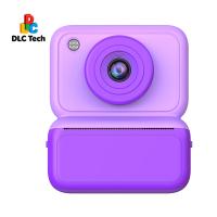 China DLC Kids Instant Print Camera 4800W HD Dual Camera 1080P Video Built in Lighting Soft Light Screen  for Girls Boys for sale