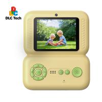 China DLC Kids Instant Print Camera 4800W Dual Camera 1080P Video Multifunctional One Click Printing Eye Friendly Silicone Case for sale