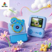 China DLC  Instant Print Camera 4800MP HD Dual Camera 1080P Video Multifunctional Games Music One Click Print Eye Care Screen for Kids for sale