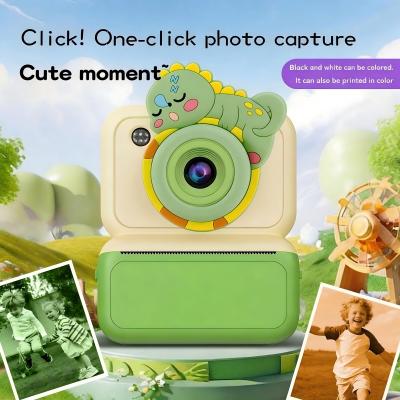 China DLC Instant Print Camera 4800MP Dual Lens 1080P Video Anti-Flicker Blue Light Block One Click Printing Silicone Protective Case for sale