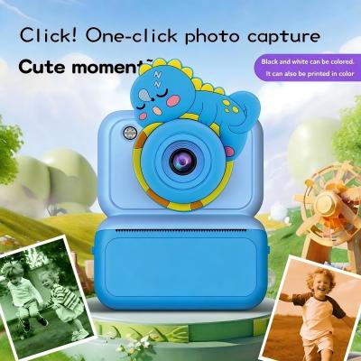 China DLC Students Instant Photo Camera 4800W HD Dual Camera 1080P Video No Flicker Blue Light Filter One Click Print Silicone Cover for sale