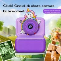 China DLC Instant Print Camera 4800MP CMOS HD Dual Camera 1080P Video Flicker Free Blue Light Protection One Click Printing ABS MP3 for sale