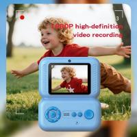 China DLC Children Instant Print Camera 4800MP Dual Lens 1080P Video Long Life Battery One Click Photo Print Eye Protection Screen for sale