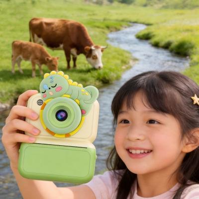 China DLC Students Instant Photo Camera 4800W HD Dual Camera 1080P Video Black White Color Print Coloring Function One Click Printing for sale