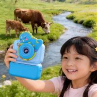 China DLC Kids Instant Camera 4800MP HD Dual Camera 1080P Video Color & Monochrome Print Coloring Available One Click Photo Print for sale