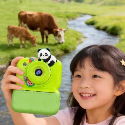 China DLC Children Portable Instant Print Camera 4800MP Dual Lens 1080P Video One Click Photo Print Anti Glare Display  Birthday Gift for sale