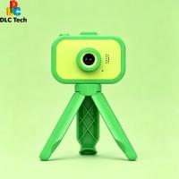 China DLC Kids Digital Camera 9600W Dual Lens 1080P HD Video 2.0 Inch IPS Blue Light Filter Screen Handheld Stand Design Rechargeable for sale