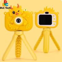 China DLC Portable  Selfie Camera Cartoon Unicorn Dolphin Pattern Easy Operation Child Specially Designed Button Timed Photo Capture for sale