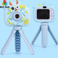 China DLC Children Mini Digital Camera With One Touch Control Button Cartoon Design Timed Selfie Function Cute Appearance for Gift for sale