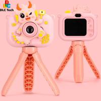 China DLC Kids Cartoon Digital Camera Child Exclusive Operation Button Easy Control Timed Selfie Feature Mini Portable Cute Camera for sale