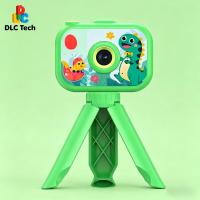 China DLC Cartoon Digital Camera Unicorn Dolphin Appearance Easy One Touch Button Timed Selfie Mini Boys Girls MicroSD Filter MP3 for sale