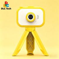 China DLC Kids Digital Camera 9600W Dual Lens 1080P HD Video 2.0 Inch IPS Blue Light Filter Screen Handheld Stand Design Rechargeable for sale