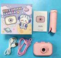 China DLC Kids Digital Camera CMOS MicroSD 9600W Dual Lens 1080P HD Video 2.0