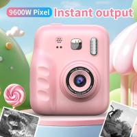 China Mini Digital Camera Children's   Camera 4K Video Resolution Instant Photo Printing Recording Function As Kid's Gift for sale
