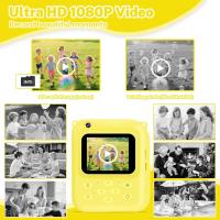 China Instant Print Camera for Kids 1080P with Filter MicroSD Plastic Cute Cover Gift for Girls & Boys Age 3-12 for sale