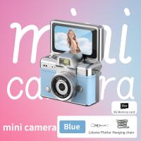 China Outdoor Camping Camera Mini CCD 64MP Dual Lens Shockproof ABS Long Standby Travel & Outings Memory Record for sale