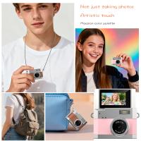 China Macaron Colors Lightweight 140g CCD Sensor Point & Shoot Full HD Charging Gift for Students and Photography Lovers for sale