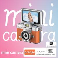 China DLC Miniature Thumb Camera 1080P HD 180 Flip Selfie Screen 7.1x-16x Optical Zoom CCD Sensor Electronic Image Stabilization for sale