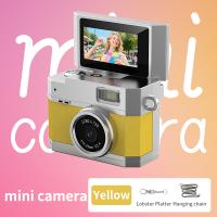 China 4K Mini HD Retro Digital Camera 48MP 2.4 Inch Rotating Screen 8X Zoom Electronic Anti Shake 800mAh Battery Travel Vlog Camera for sale