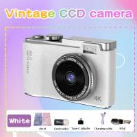 China Portable 4K Student Camera Outdoor Camping Mini CCD Full HD Dual Image Stabilization Shockproof ABS Long Battery Life 2.4