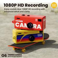 China Hot Selling Cross-border Mini Thumb Camera for Students Sports Children's Photo Video Pocket Camera 32GB Built-in Memory TF Card for sale