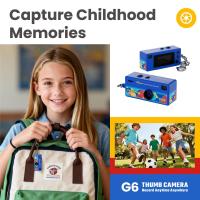 China Hot Selling Cross-border Mini Thumb Camera for Students Sports Children's Photo Video Pocket Camera 32GB Built-in Memory TF Card for sale