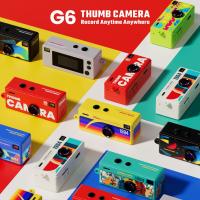 China Hot Selling Cross-border Mini Thumb Camera for Students Sports Children's Photo Video Pocket Camera 32GB Built-in Memory TF Card for sale