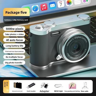 China CCD Digital Camera for Self-portraits & Beginners 50MP 8x Optical Zoom Full HD Video Retro Portable Compact Camera Smile Capture for sale