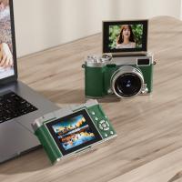 China Latest Popular Ultra-high-definition Flip-cover 4K Ultra-clear Image CCD Digital Camera, Portable for Students and Campus Travel for sale