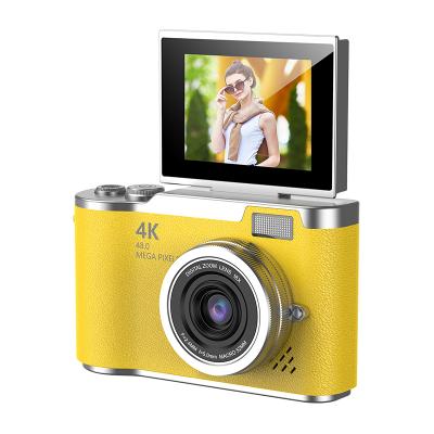 China DLC   Ultra-high-definition Flip-cover 4K Ultra-clear Image, Portable for Students and Campus Travel Retro CCD Digital  Camera for sale