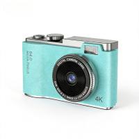 China 4K Ultra HD Retro CCD Camera Vintage Digital Camera Student Entry Level Portable Vlog Camera 8X Zoom for Teens Beginners for sale