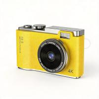 China 4K Ultra HD Retro CCD Camera Vintage Digital Camera Student Entry Level Portable Vlog Camera 8X Zoom for Teens Beginners for sale