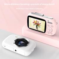 China Compact Beauty Camera 2.8 Inch Screen 4K HD Multiple Beauty Filters Autofocus Flash Photography Vlogging 16x Zoom Lithium for sale