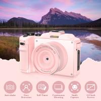 China New 8k Digital Camera Beginner Camera with Dual Len and Anti Shake Multiple Filters and Face Detection for Students for sale