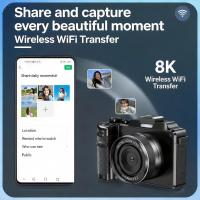 China DLC X9-8K 80MP 8K Digital Camera Dual Lens 18X Digital Zoom WiFi Filters 3.0-inch HD IPS Display Electronic Image Stabilization for sale