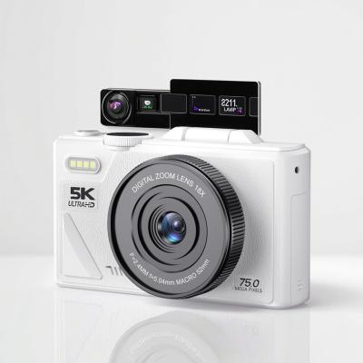 China 4K Vlogging Professional Digital Camera 75MP Photo 180 Flip Screen WiFi Transfer 18X Zoom Auto Focus 128GB for Daily Use for sale