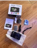 China 4K Vlogging Professional Digital Camera 75MP Photo 180 Flip Screen WiFi Transfer 18X Zoom Auto Focus 128GB for Daily Use for sale