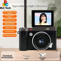 China DLC  Portable Digital Camera 64MP Photo 4K Video Recorder with Flip Screen WiFi Auto Focus Compact Vlog Camera for Teens for sale