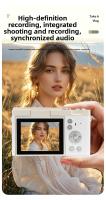 China DLC  Vlogging Camera 4K 64MP Digital Camera with 180° Flip Screen 16X Zoom Slow Motion Time Lapse for Content Creators for sale