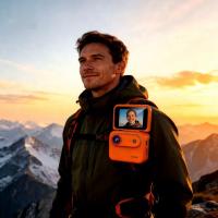 China 1080P HD Action Camera Flip Screen 143 Wide Angle Lens WiFi Stabilization 30m Waterproof MicroSD Biking Adventures Vlogging for sale
