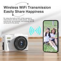 China DLC W1 Portable Digital Camera 64MP 5K Video Recorder 18X Optical Zoom Electronic Stabilization Flip Screen Auto Focus Camera for sale