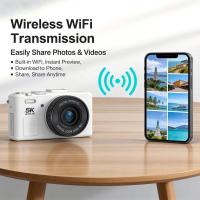 China DLC  W1 Vlogging Camera 5K 64MP Digital Camera with 180° Flip Screen 18X Zoom Slow Motion Time Lapse for Content Creators for sale
