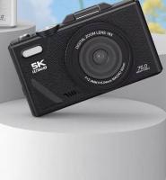 China Ultra HD 5K Professional Vlogging Camera 75MP with AI Face Tracking 180 Flip Screen 18X Zoom WiFi Travel for sale