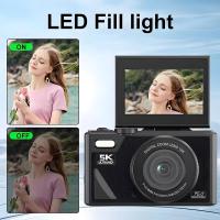 China Portable Ultra HD 5K Vlogging Camera with Intelligent Face Tracking Webcam Filters Time Lapse Selfies Outdoor Photography for sale