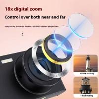 China 4K Recording 18X Zoom Dual Lens Compact Digital Camera with 2.8 Inch Display OTG Connection for Vlogging for sale
