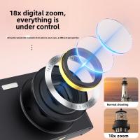 China DLC  C6A New Style Retro CCD Camera  Dual Lens 4K Ultra HD Recording 18X Zoom 2.8 Inch LCD Screen for Campus Travel Vlog for sale